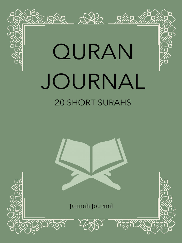 Short Surah Quran Journal | PDF | Quran | Islam