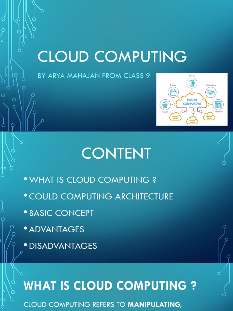 Arya Mahajan Cloud Computing Final | PDF Arya Mahajan Cloud Computing Final | PDF