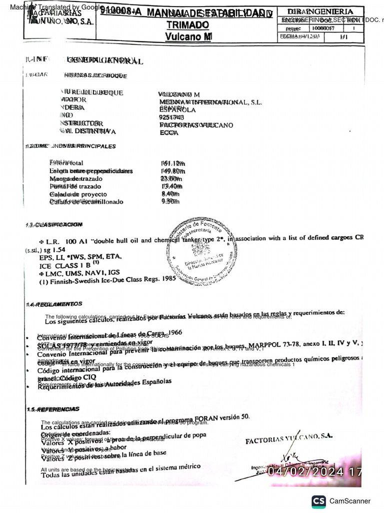 Trim and Stability Booklet | Download Free PDF | Shipping | Ships