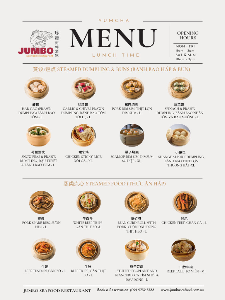 Jumbo Menu Print Pdf