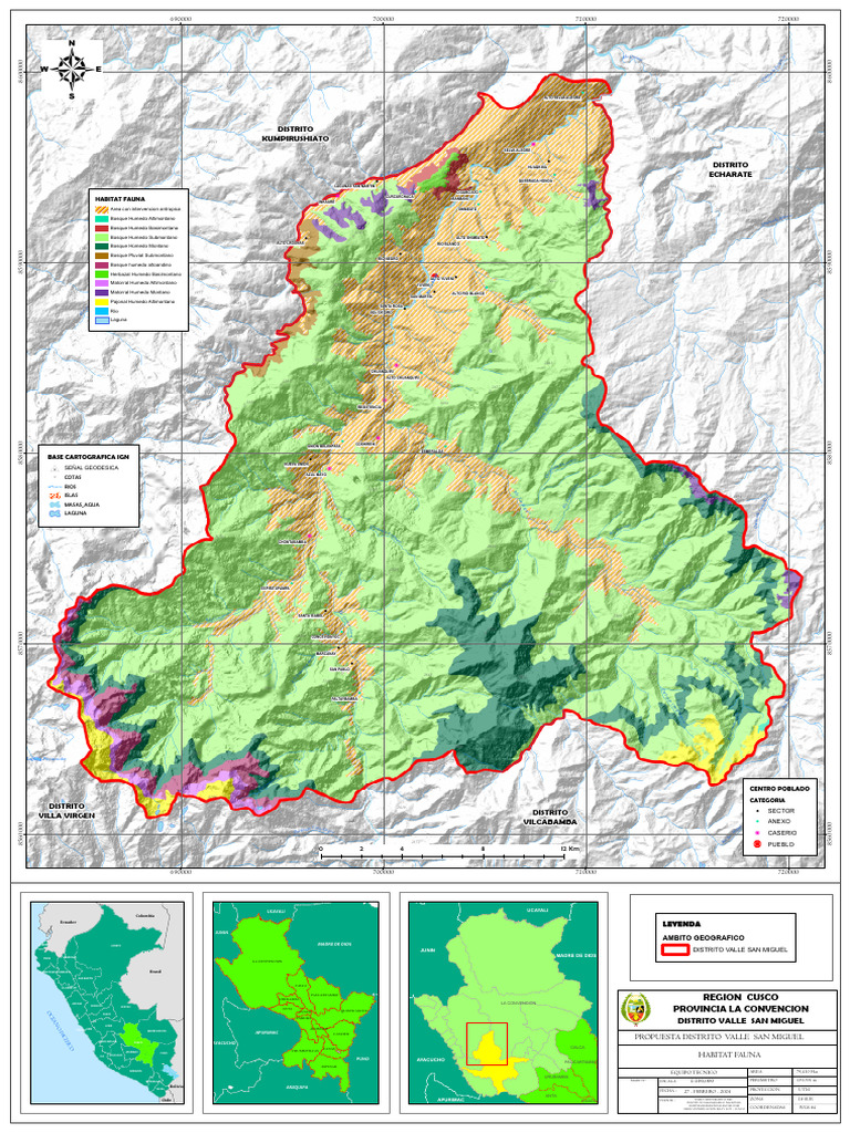 Mapa Habitat Fauna | PDF | Los bosques | Habitat