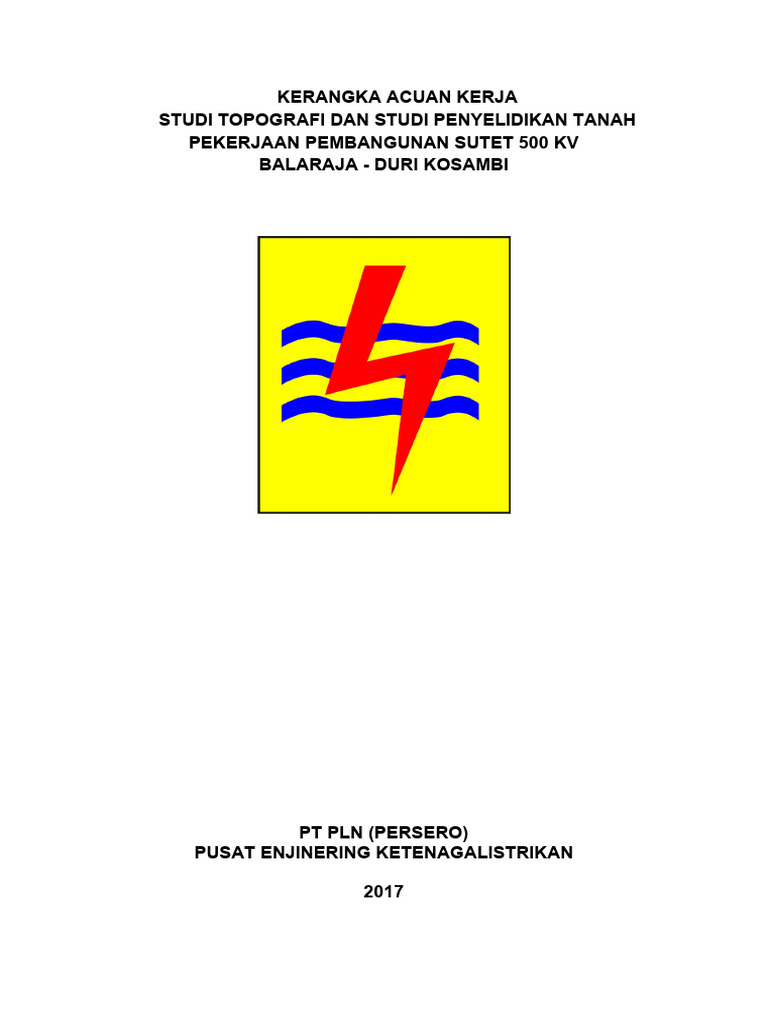DRAFT TOR SURVEY TOPOGRAFI BALARAJA (Revisi0) | PDF