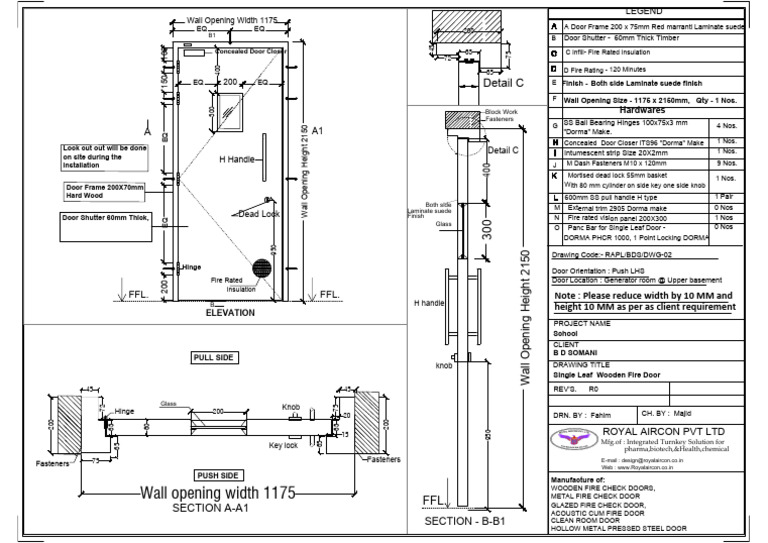 Generator Room Upper Basement | PDF | Door | Building Engineering