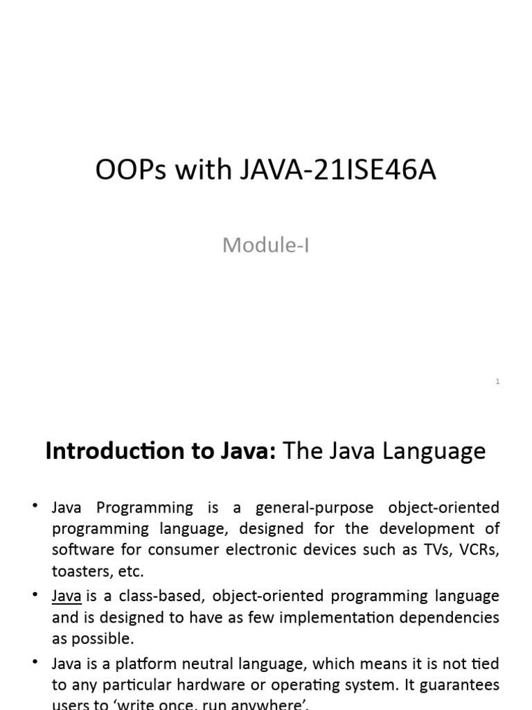 Java Basics | PDF | Java (Software Platform) | Java Virtual Machine