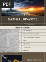 Understanding Man-Made and Natural Calamities | PDF | Natural Disasters ...