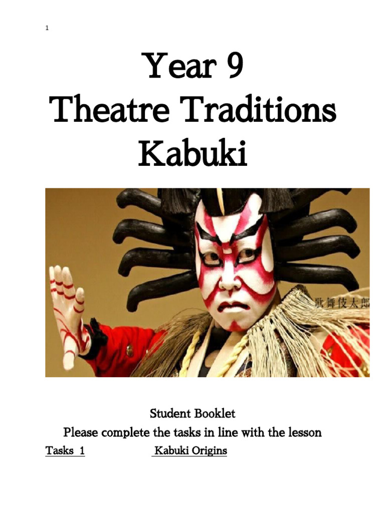 Exploring Kabuki Theatre for Students | PDF | Human Communication