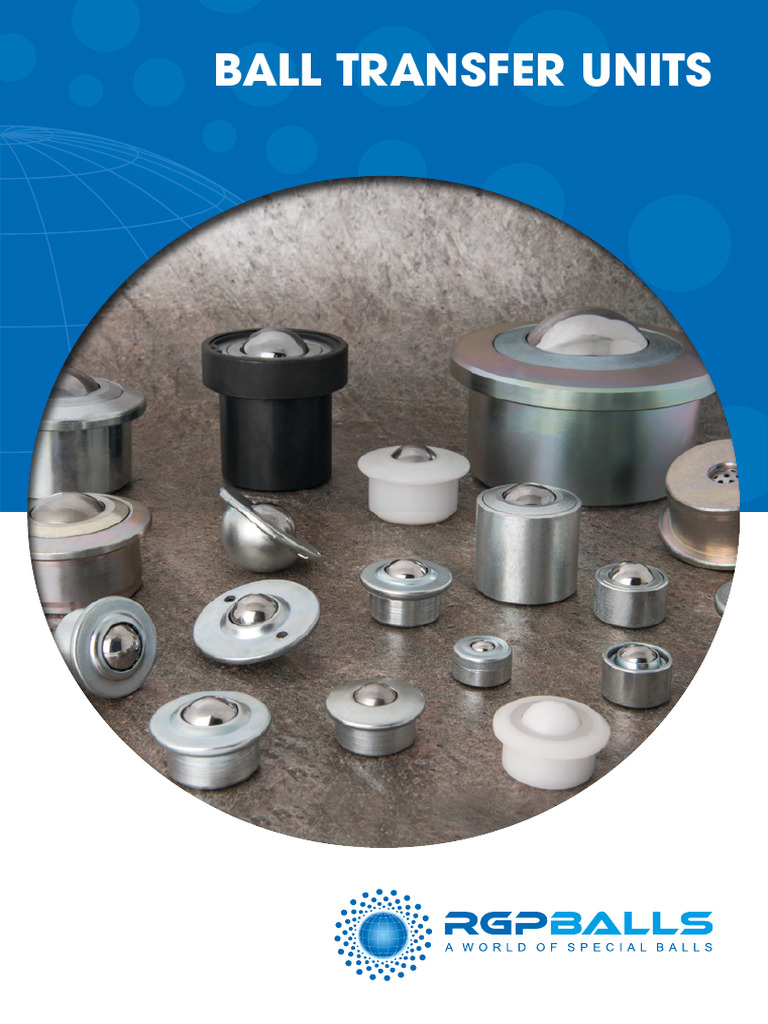 Ball Transfer Units | PDF | Stainless Steel | Friction