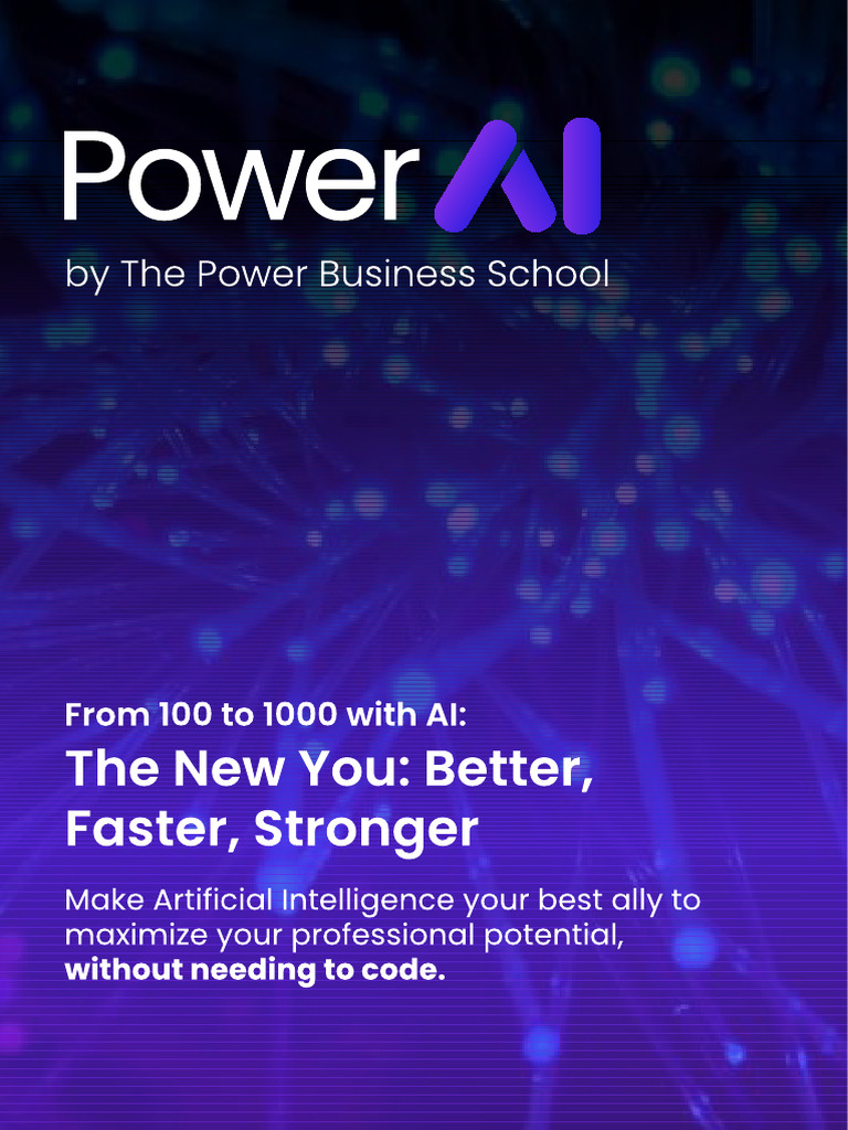 PowerAI | PDF | Artificial Intelligence | Intelligence (AI) & Semantics