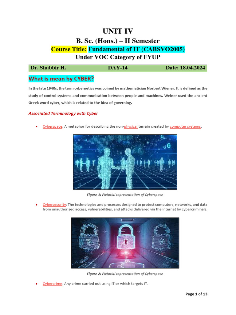 UNIT IV - Day 14 18.04.2024 | PDF | Key (Cryptography) | Cryptography