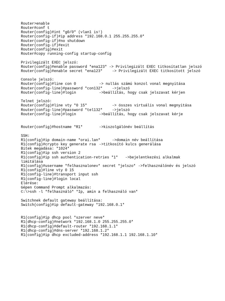 Cisco Parancsok 2 | PDF