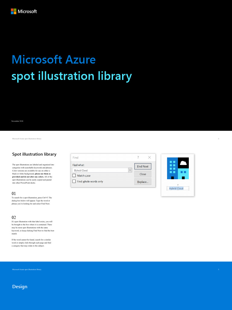 Azure Spot Illustration Library Guide | PDF | Microsoft Azure | Cloud ...