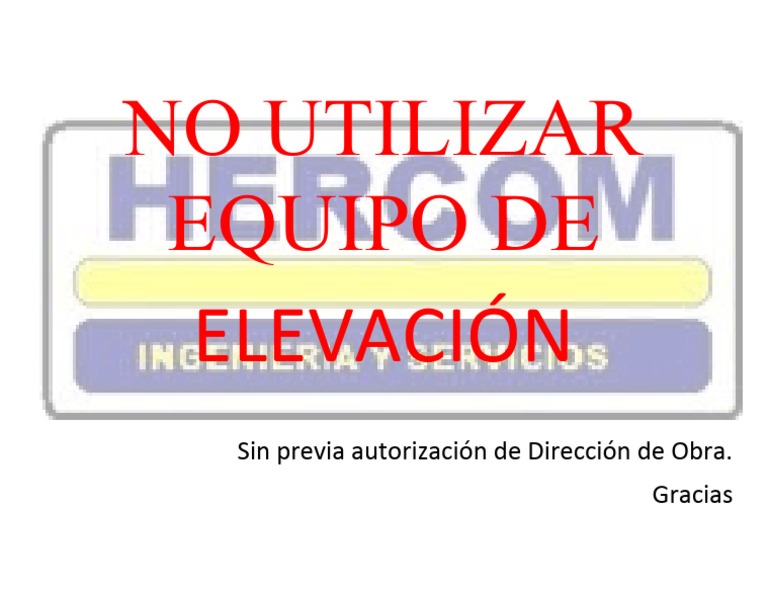 Equipos de Elevación | PDF