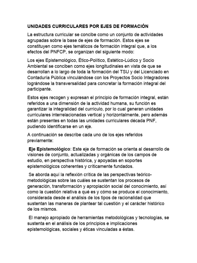 Uptaeb | PDF | Plan de estudios | Contador