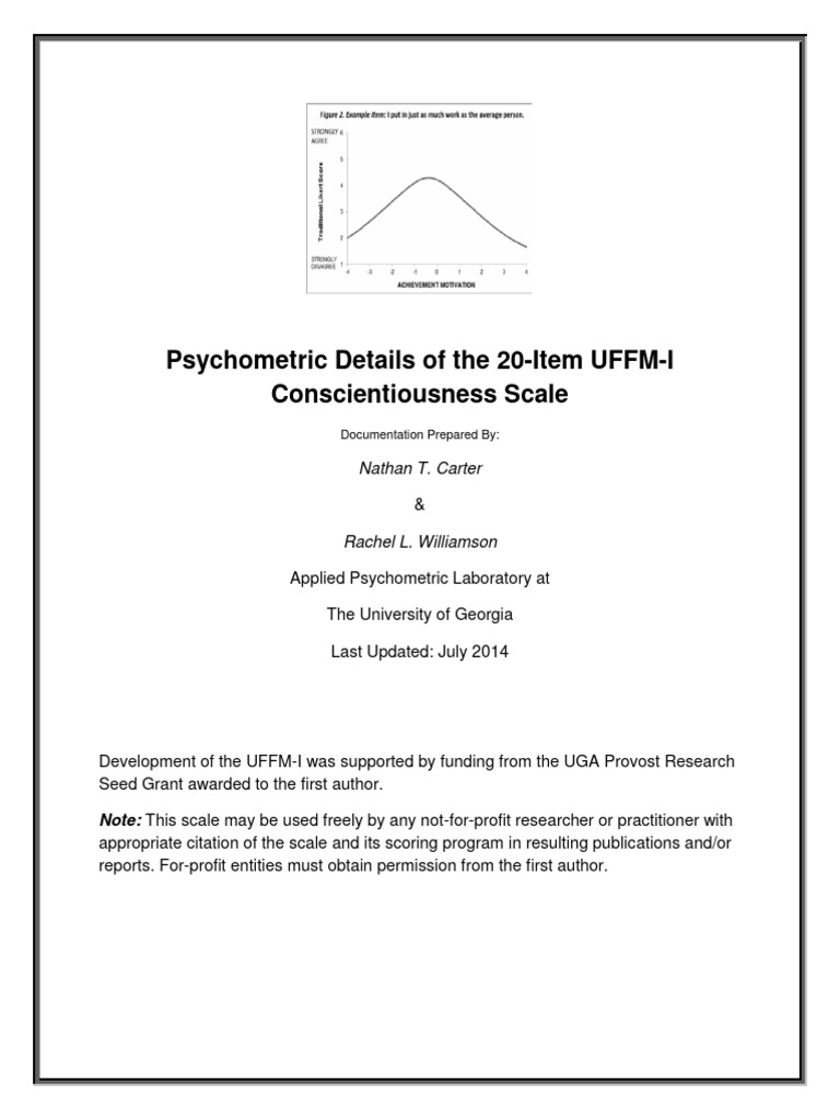 Psychometric Scale Analysis | PDF | Spss | Psychometrics