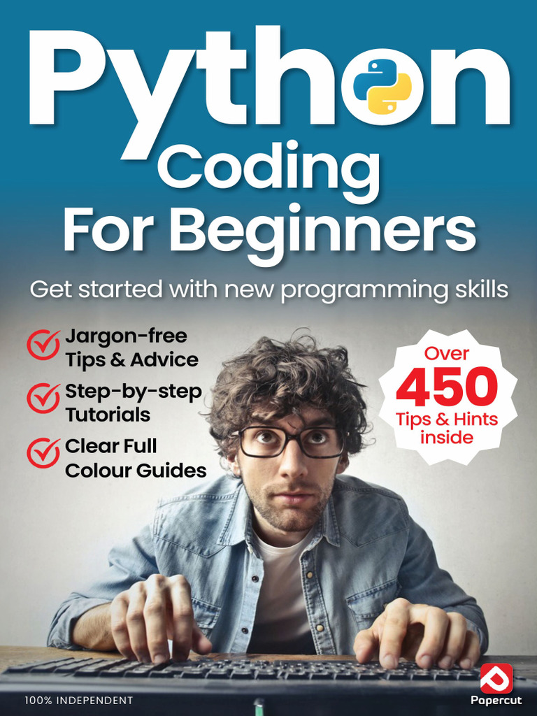Python Coding For Beginners - April 2024 | PDF