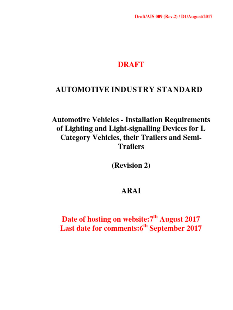 Ais 009 | PDF | Headlamp | Lighting