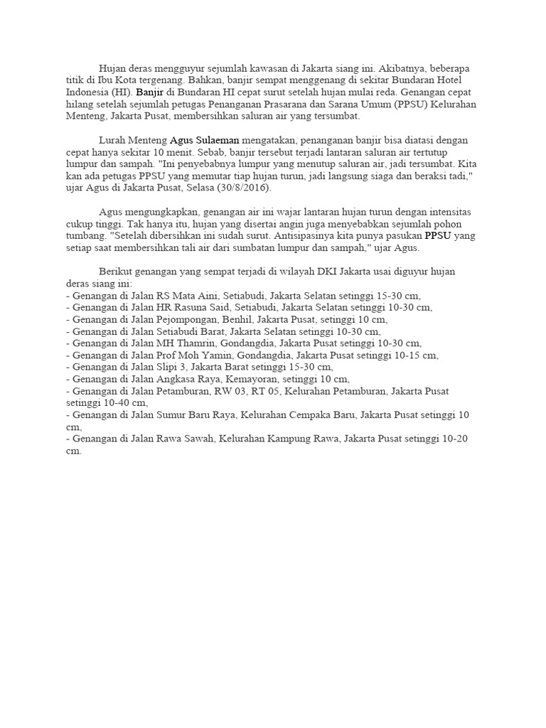 Drainase 2 | PDF | Sains & Matematika