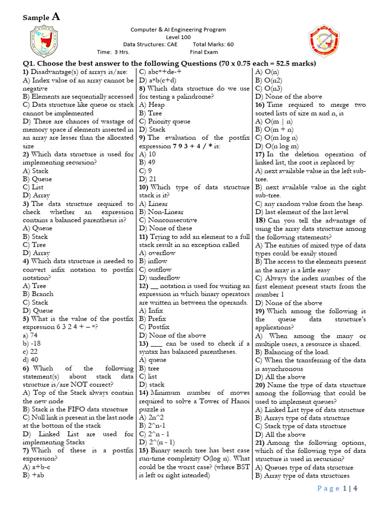 Datastruct Final 2024 1 Pdf Queue Abstract Data Type Computer Programming 8137