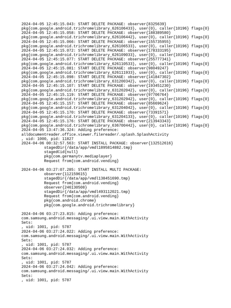 Pm Debug Info | PDF | Computing | Telephony