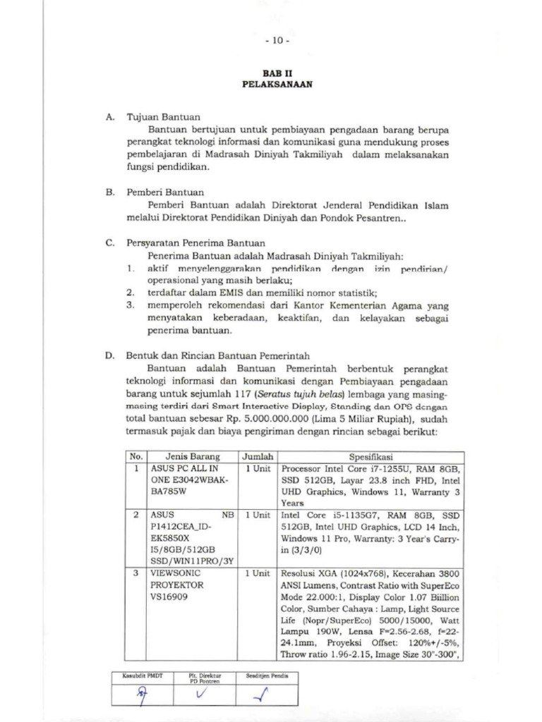 Bantuan Barang MDT (SFILE | PDF