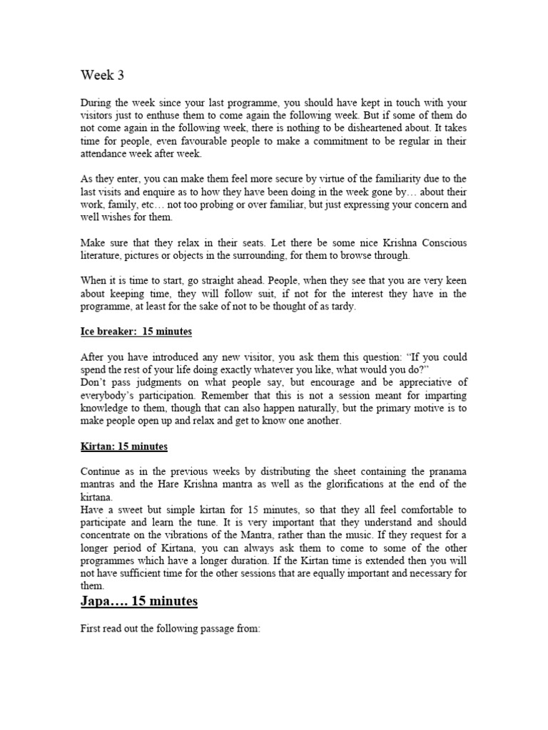 BhaktiVriksha Module 1 Week 3 1 | PDF | Soul