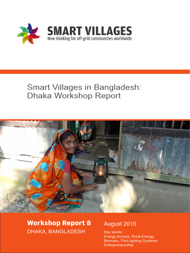 WR08 Smart Villages in Bangladesh Dhaka Workshop Report | PDF | Economies