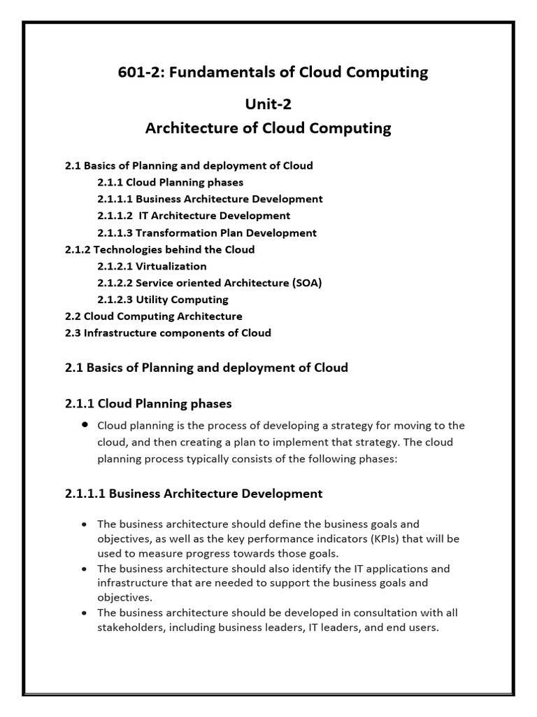 Unit 2 Pdf Virtualization Cloud Computing