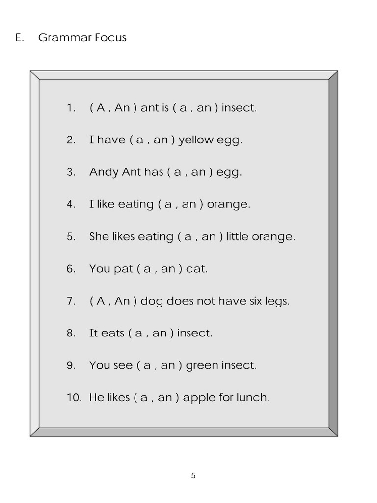 Beginner - Work Book II For English Learners | PDF