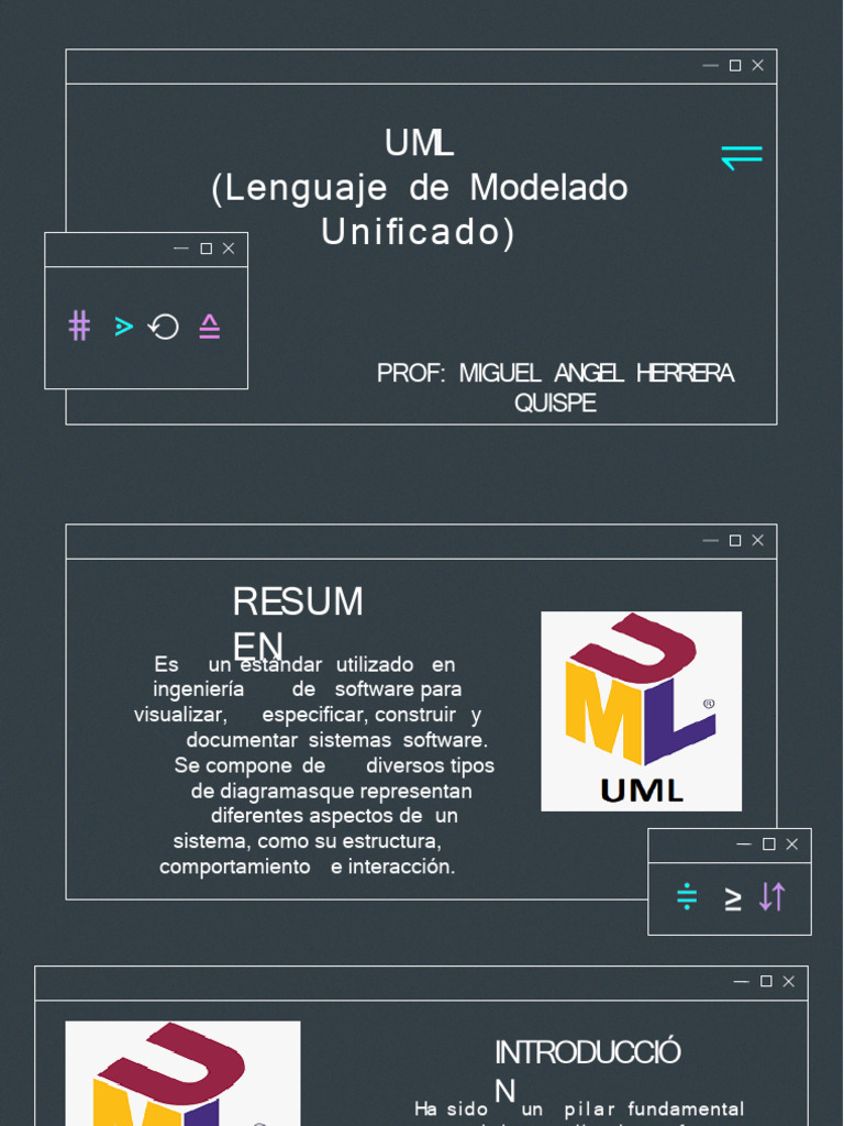UML Expo | PDF | Lenguaje de modelado unificado | Software