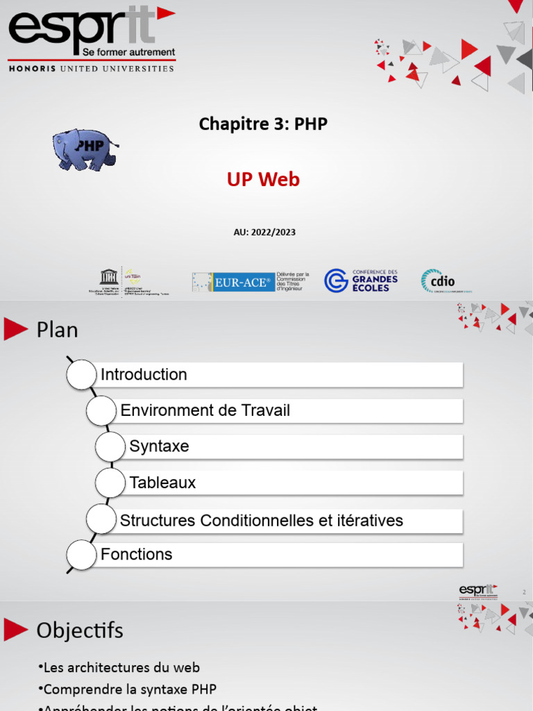 PHP - Part 1 | PDF | PHP | Variable (informatique)