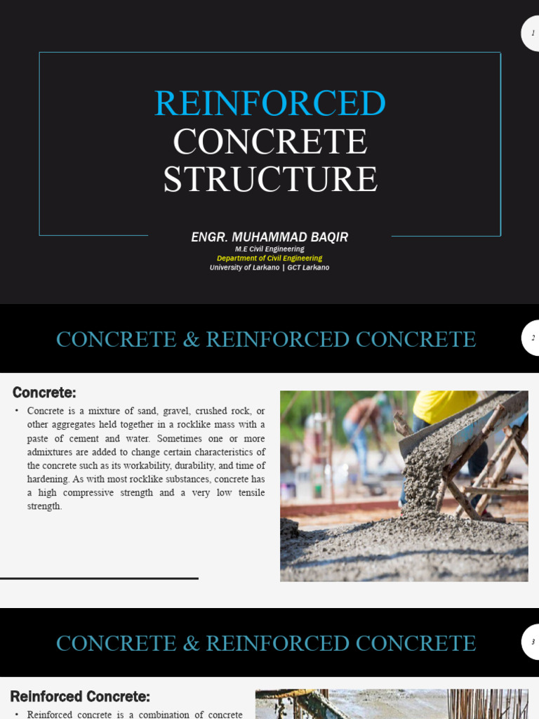 Reinforced Concrete | PDF | Concrete | Strength Of Materials