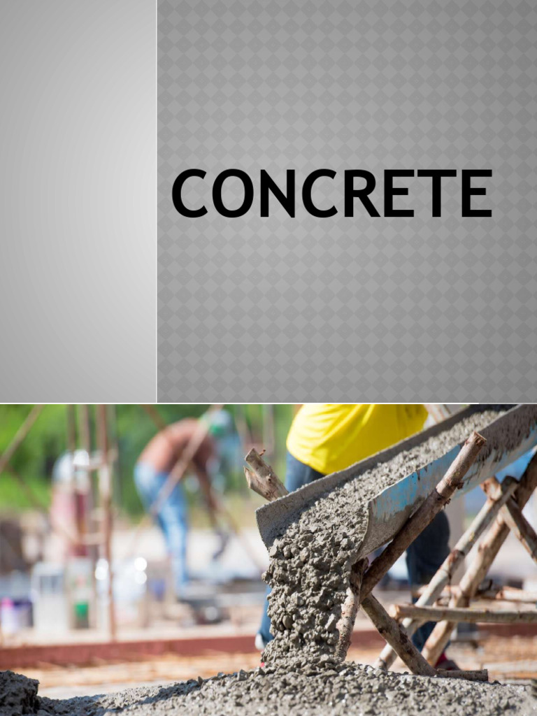 Concrete | PDF | Concrete | Cement