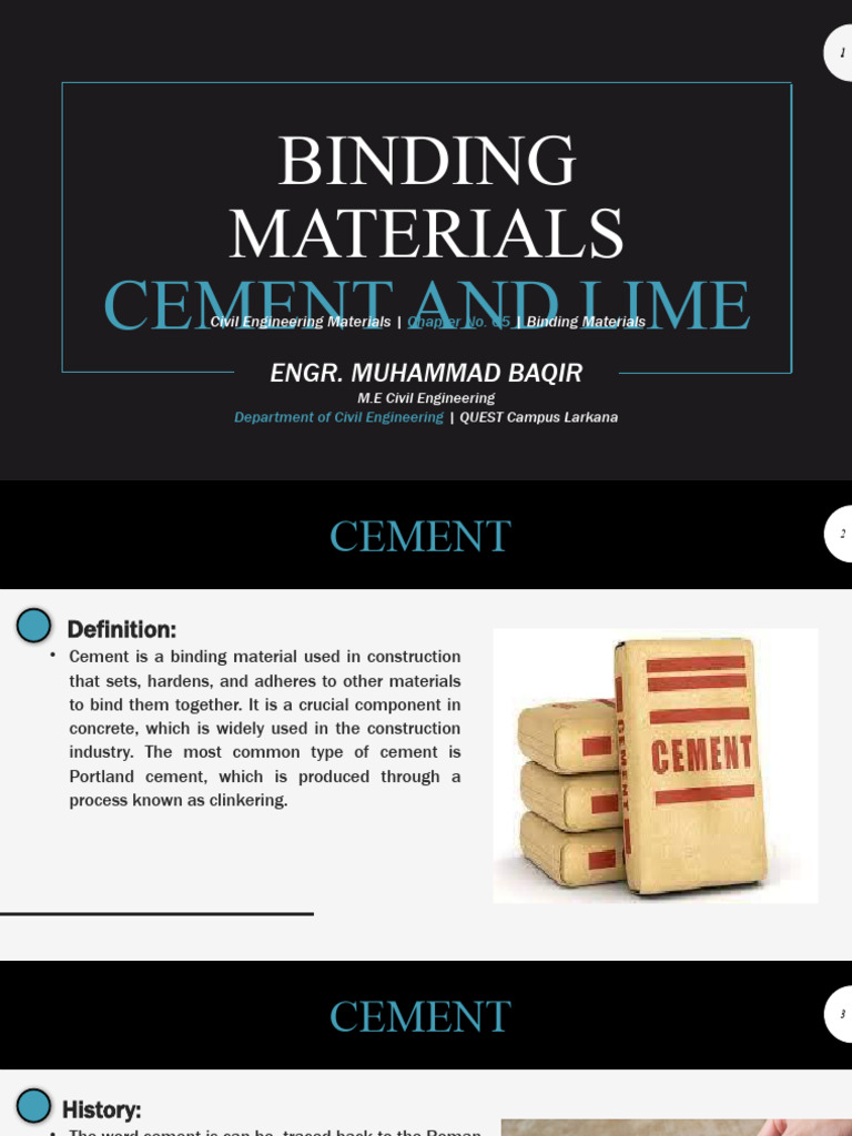 Cement | PDF | Cement | Concrete