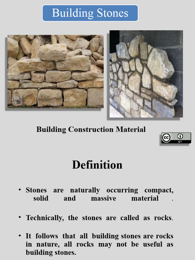 Building Stones | PDF | Rock (Geology) | Sedimentary Rock