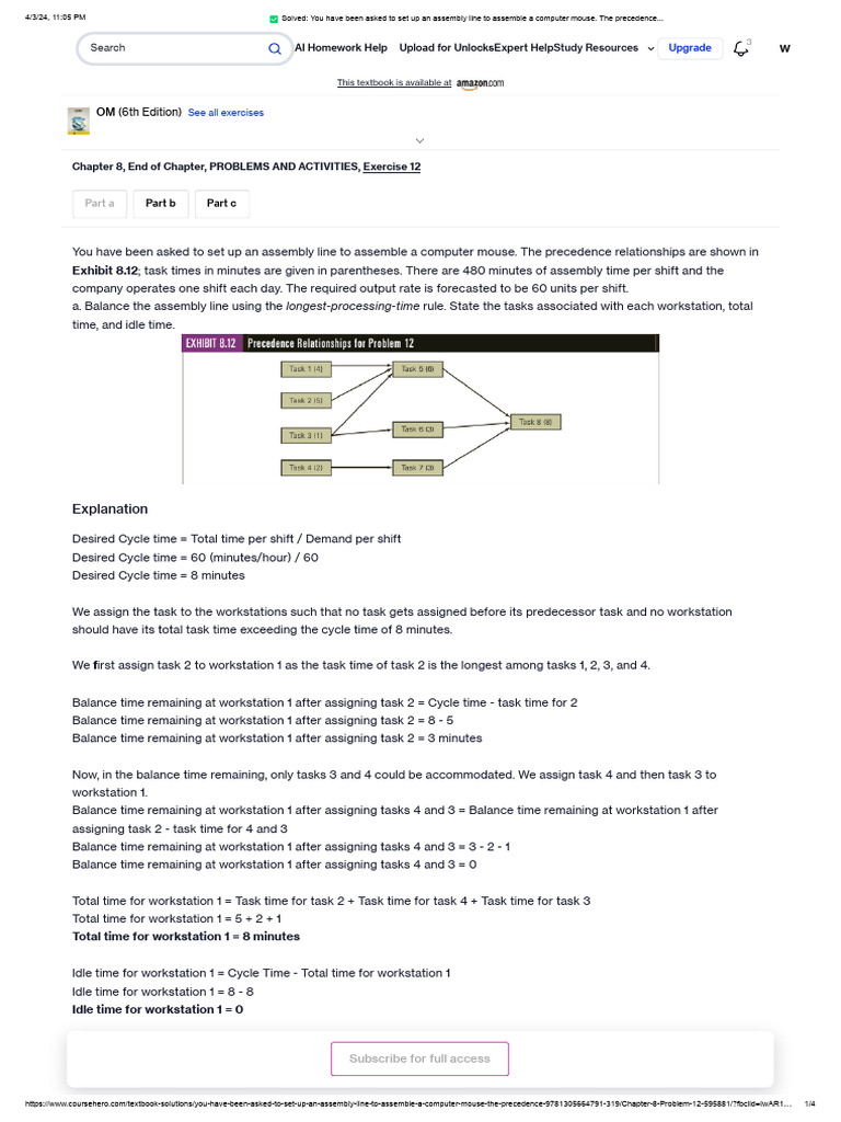 Assembly Line Setup for Computer Mouse | PDF | Computing