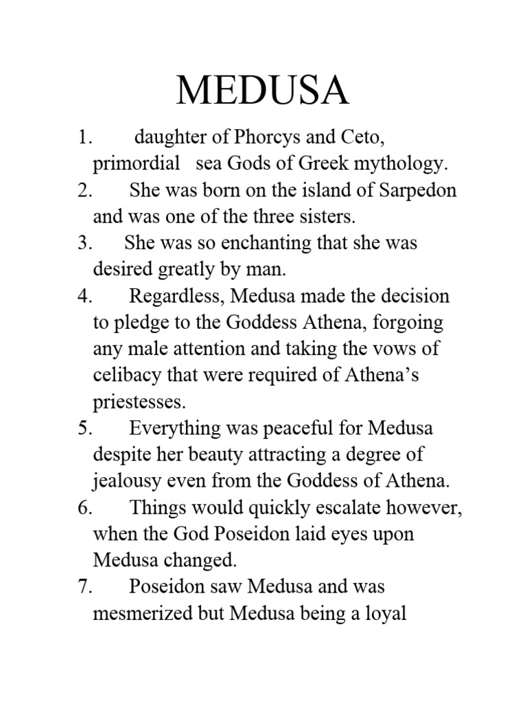 MEDUSA | PDF | Religion & Spirituality