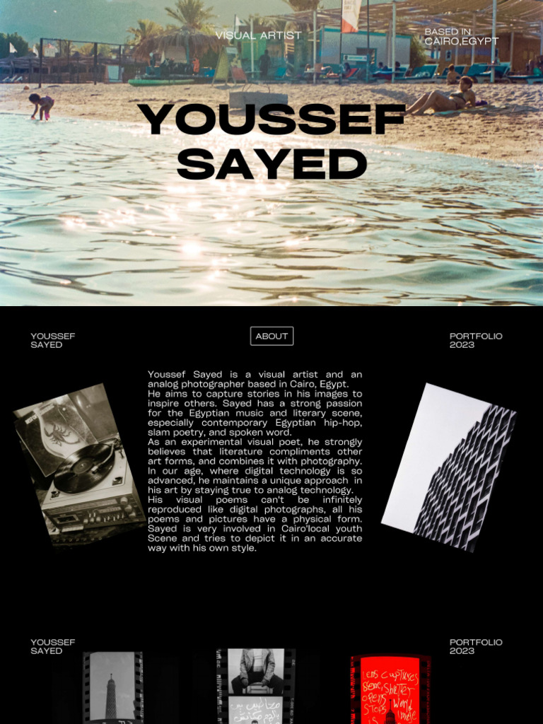 Youssef Sayed portfolio | PDF