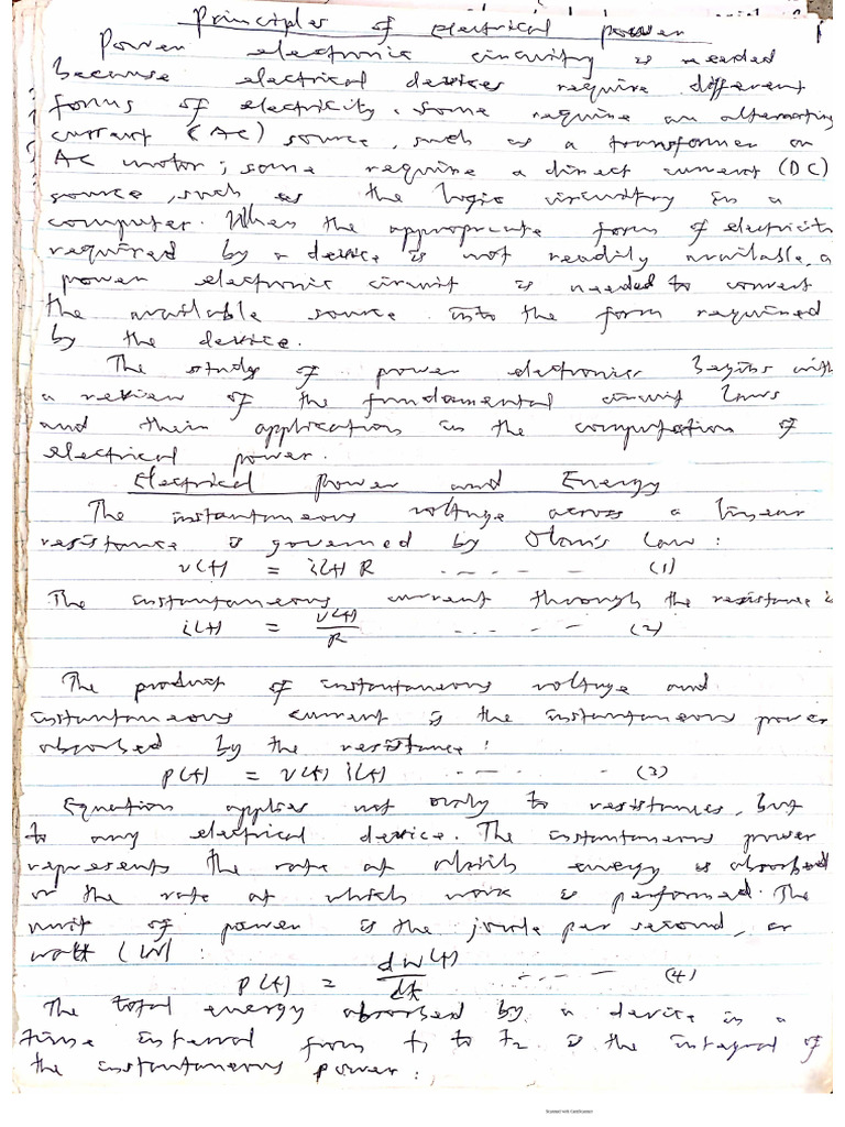 Lecture Material 4 On EEE455 | PDF