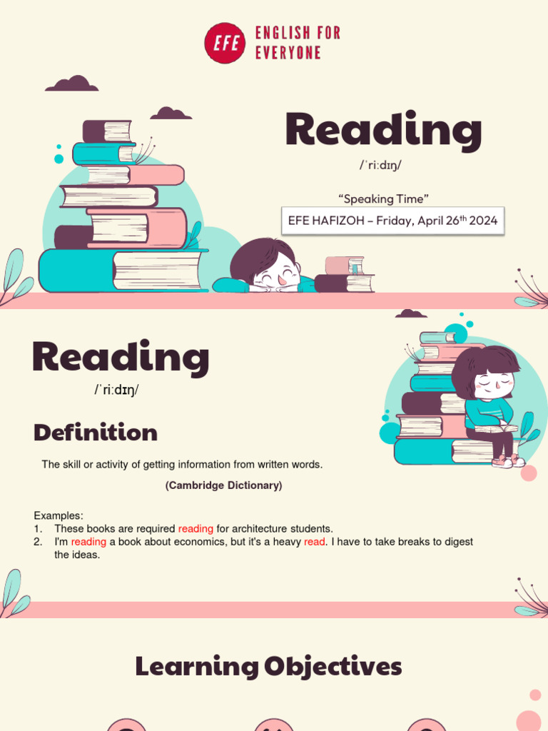 Reading Friday 26042024 Efehafizoh | PDF | Vocabulary | Human Communication