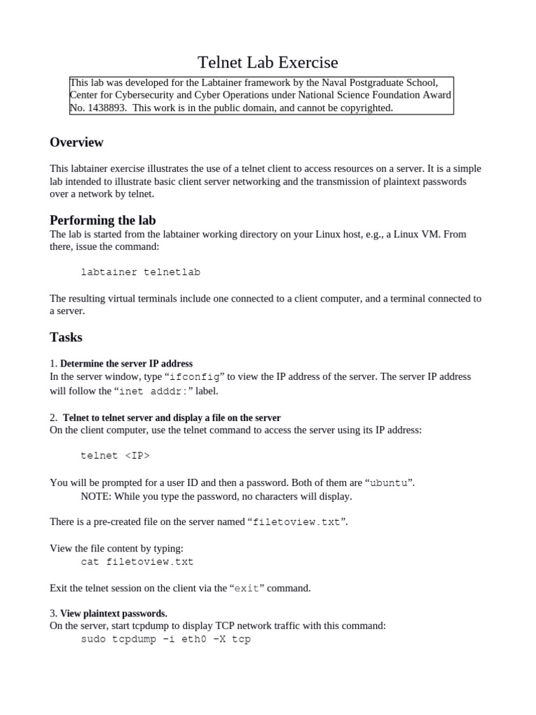 Telnet | PDF | Secure Shell | Server (Computing)