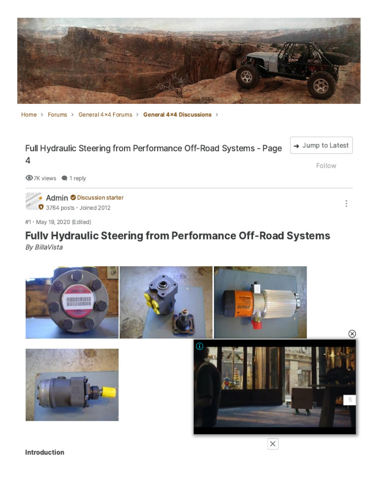 Full Hydraulic Steering Guide | PDF | Axle | Screw