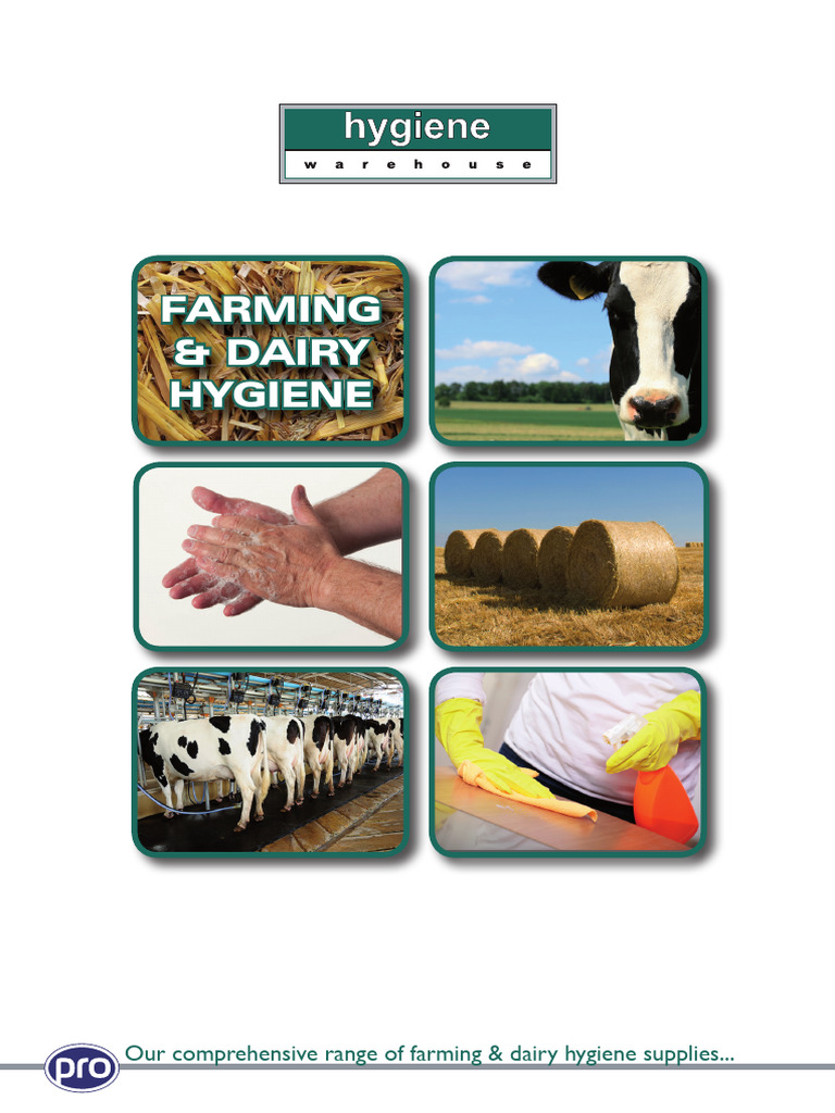 Farming & Dairy Hygiene Supplies Guide | PDF | Paper | Dairy
