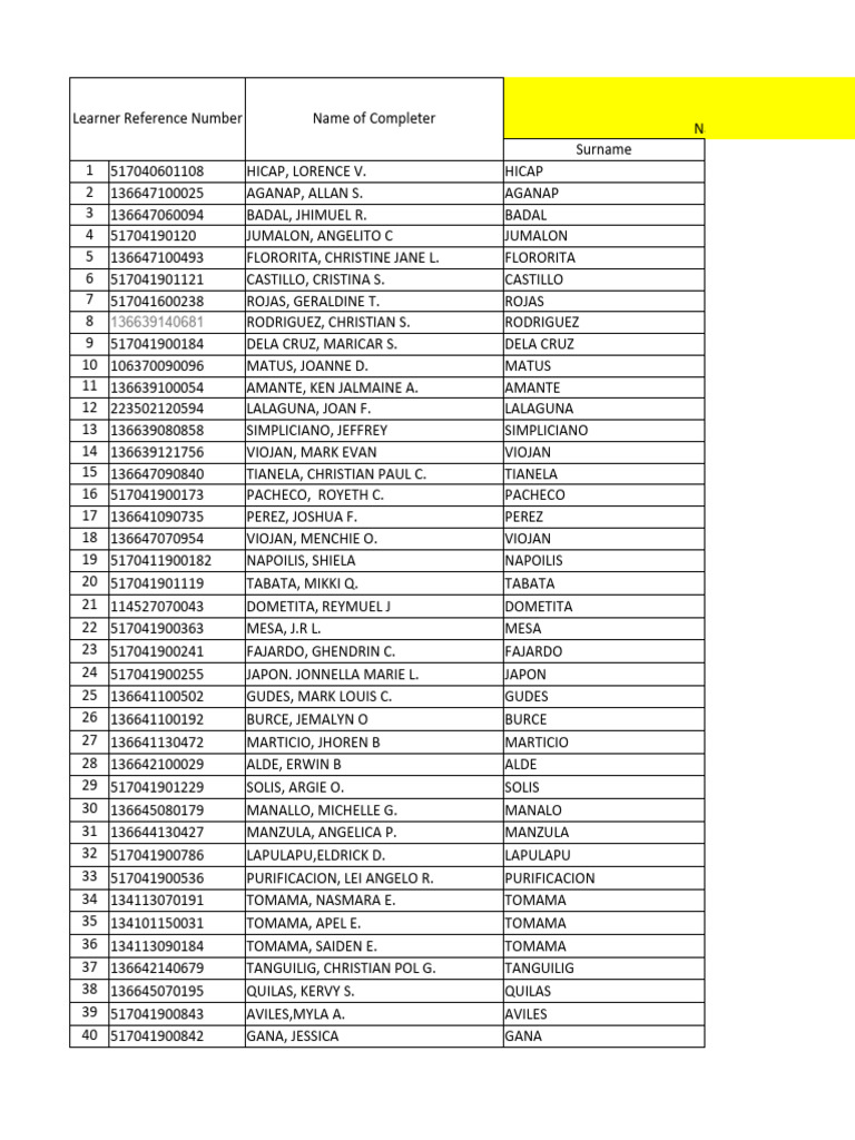 CND 23 List 2019 Portfolio | PDF