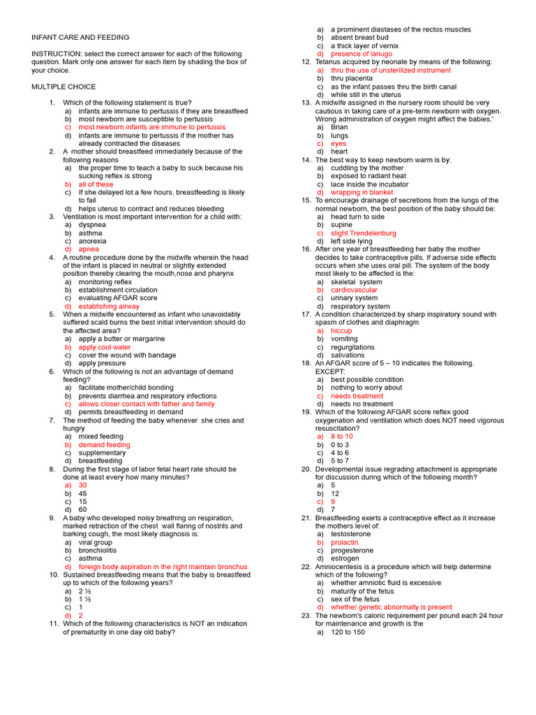 ICF-1 | PDF | Infants | Breastfeeding