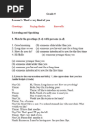 Asl 2 Signing Naturally Units 7-12 Workbook Pages | PDF