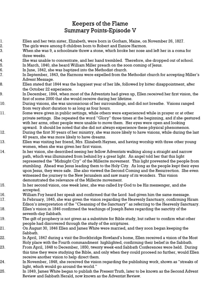 2 Keepers of The Flame Episose 5 | Download Free PDF | Arminianism | Christian Movements