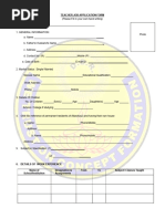 IHS Application Form 2024 | PDF