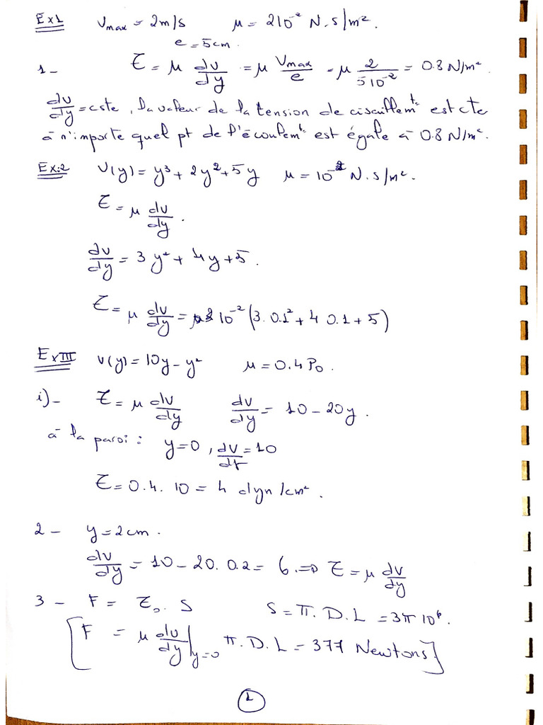 Corrigé Serie1 | PDF