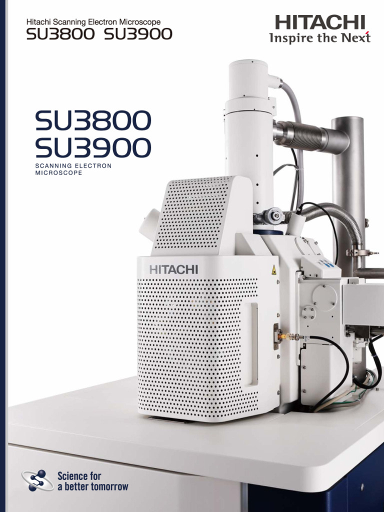 Hitachi SU3800/SU3900 SEM Overview | PDF | Scanning Electron Microscope ...