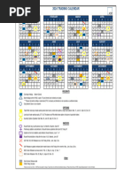 NYSE 2025 Trading Calendar Overview | PDF | Business | Stock Market